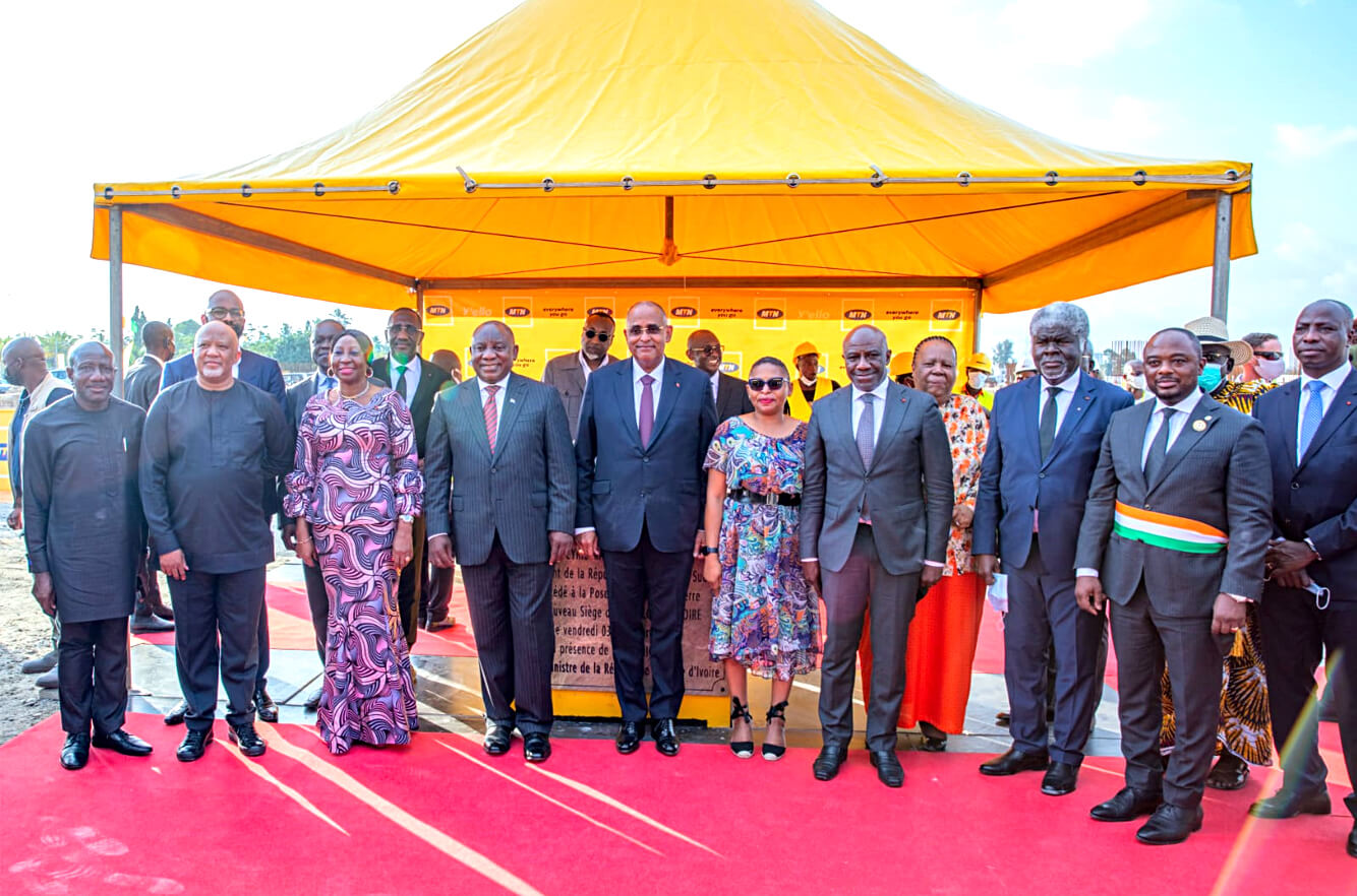 MTN LANCE LA CONSTRUCTION DU SIEGE DE SES AMBITIONS - MTN CI